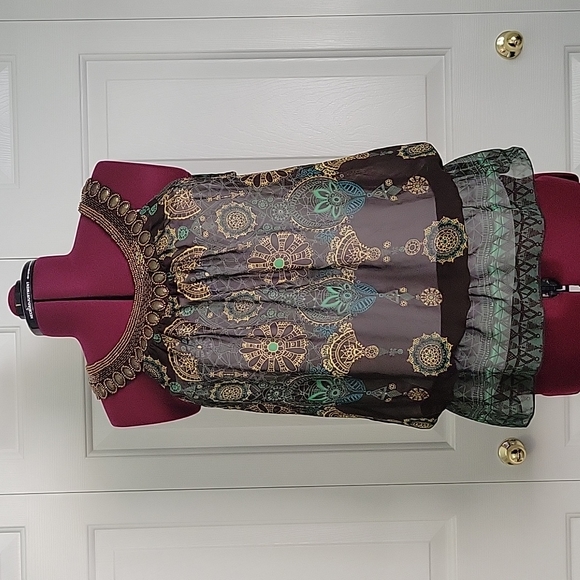 Forever 21 | Tops | Sheer Boho Chic Top | Poshmark